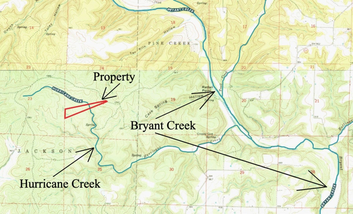 Beautiful 27 acre tract with electric at Hurricane Creek - ID#HC02 ...